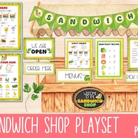 Dramatic Play Smoothie Shop Math Literacy Center - Etsy