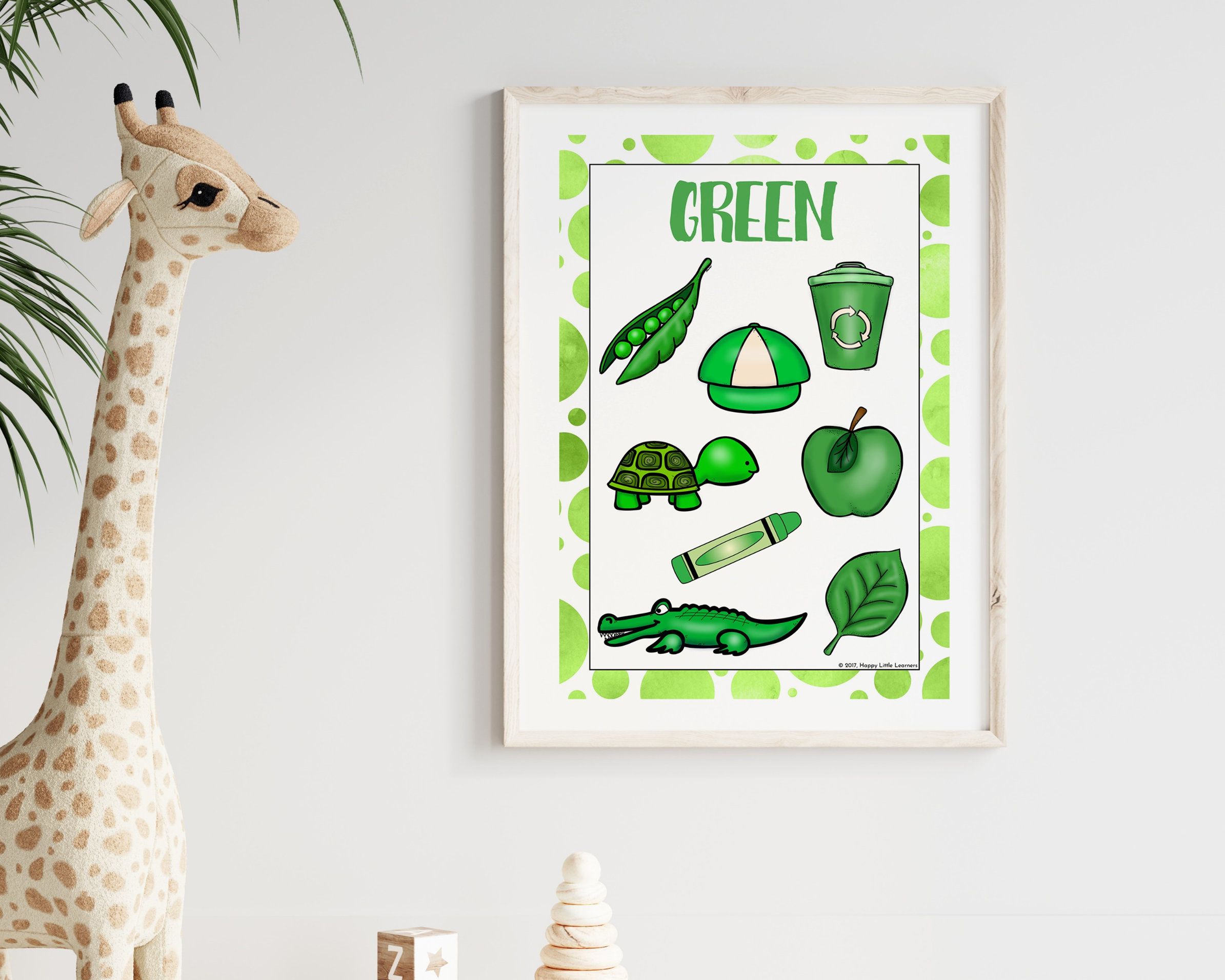 Preschool Printable Colors Posters for Classroom Wall Art, Kindergarten ...