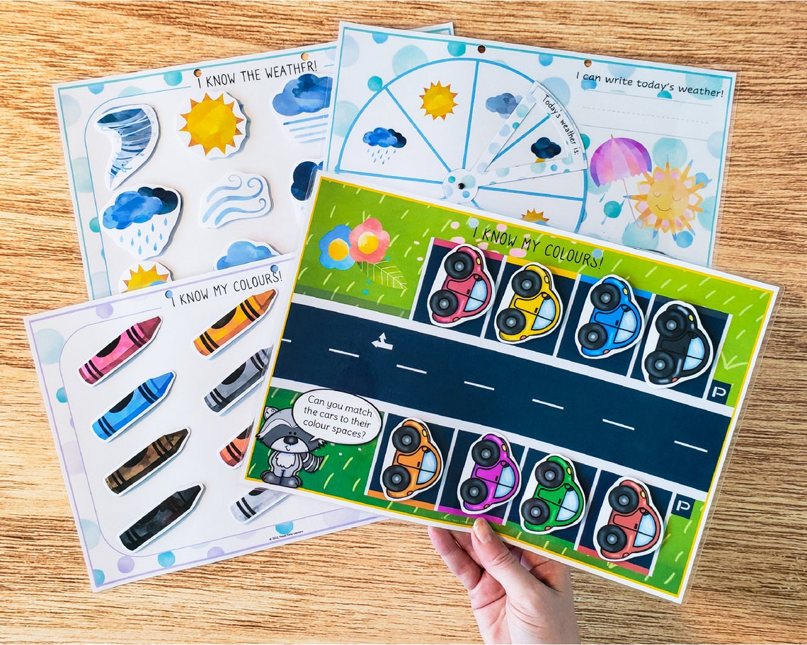 Toddler Busy Book Printable Montessori Busy Book Quiet Baby - Etsy UK