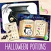 Halloween Potions Printable Toddler Activity, Halloween Spells Number ...