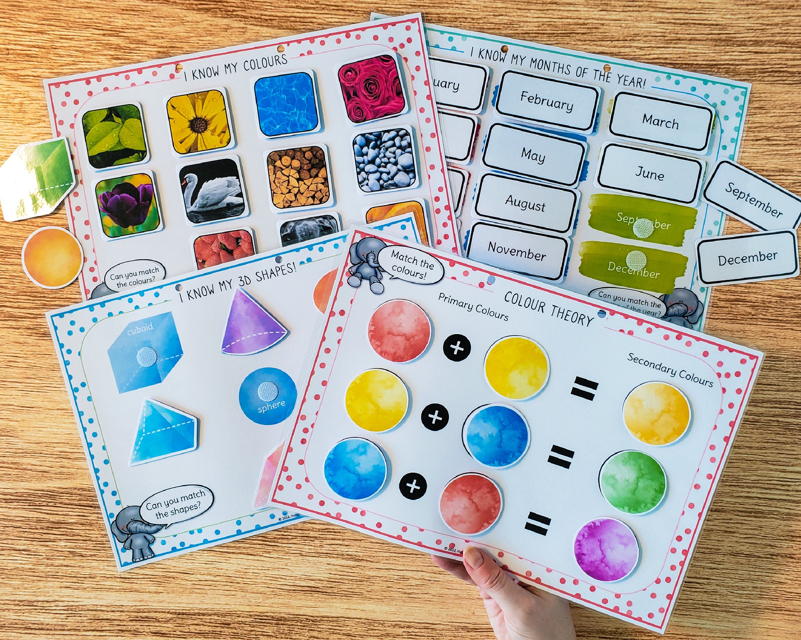 Toddler Printable Early Learning Binder Activities, Montessori ...