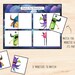 Halloween Matching Monsters Activity, Halloween Toddler Matching Game ...