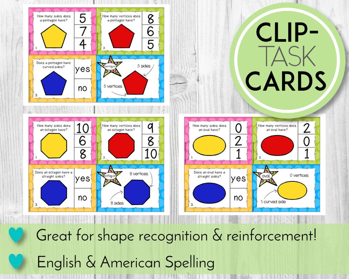 Shape Matching Printable Worksheet, Play Doh Shapes Attributes Task ...