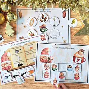 Christmas Busy Book Printable, Homeschool Xmas Busy Book for Kids ...