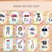 Alphabet Preschool Printable Posters, Learning the Alphabet Watercolor ...