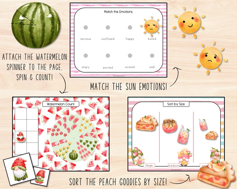 Summer Busy Book Printable, Homeschool Busy Book for Kids, Seasons ...