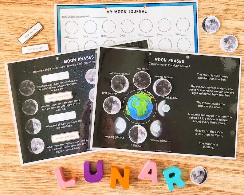 Printable Space Busy Book Activity Binder Printable Solar - Etsy