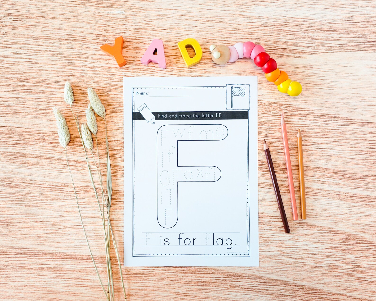 Alphabet Letter Search Tracing Preschool Printables Worksheet, ABC ...