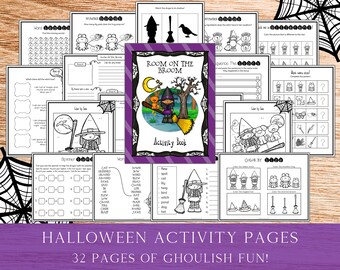 Halloween Activity Bundle - Etsy