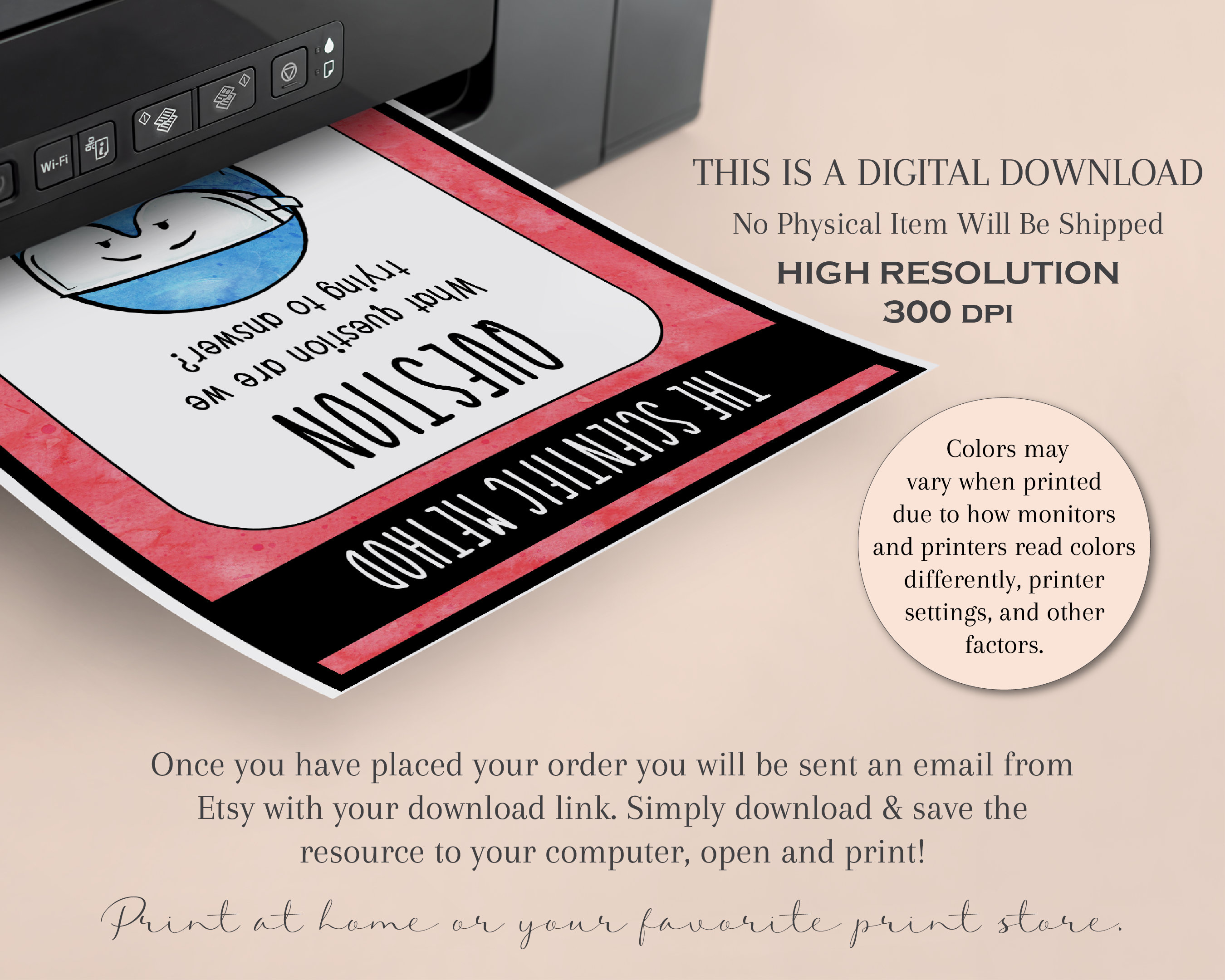 STEM Posters for Classroom Printable Home School Wall Art - Etsy