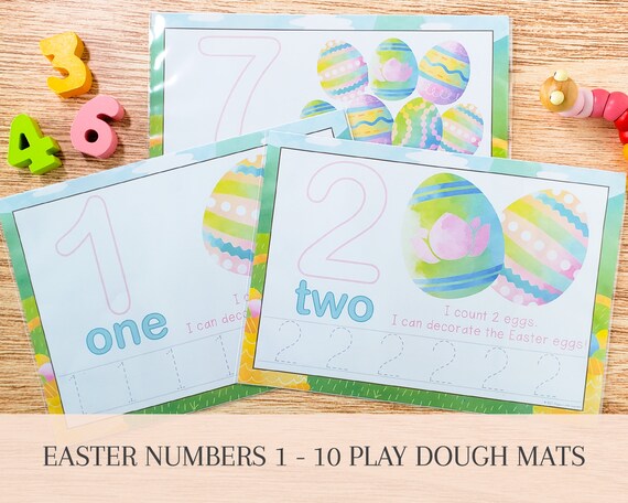 Numbers Preschool Printables Kids Activity Kindergarten | Etsy