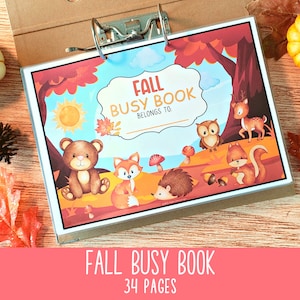Alphabet Busy Book Printable, Honey Bee Toddler ABC Quiet Book ...