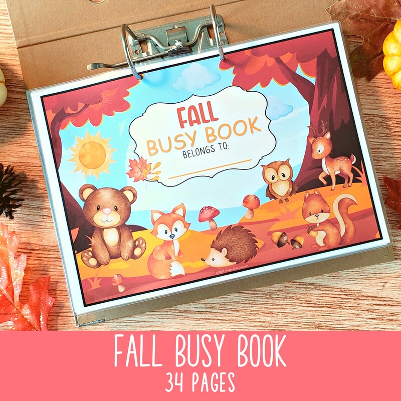 Quiet Busy Book - Etsy