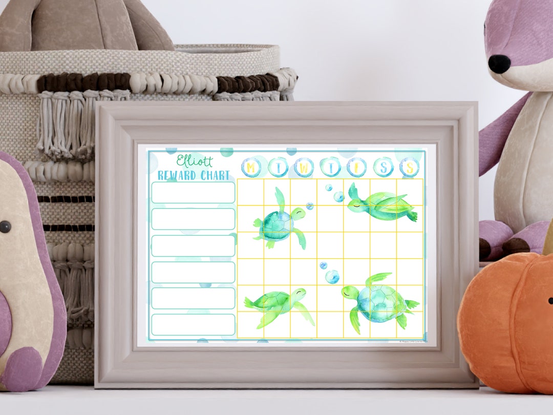 Kids Chore Chart | Toddler Reward Chart | Kids Routine Responsibility ...