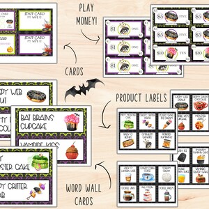 Halloween Hocus Pocus Cafe Dramatic Play, Printable Pretend Playset ...