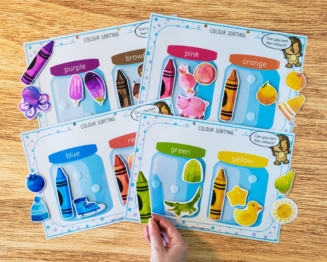 Toddler Activity Binder Preschool Busy Book Homeschool - Etsy