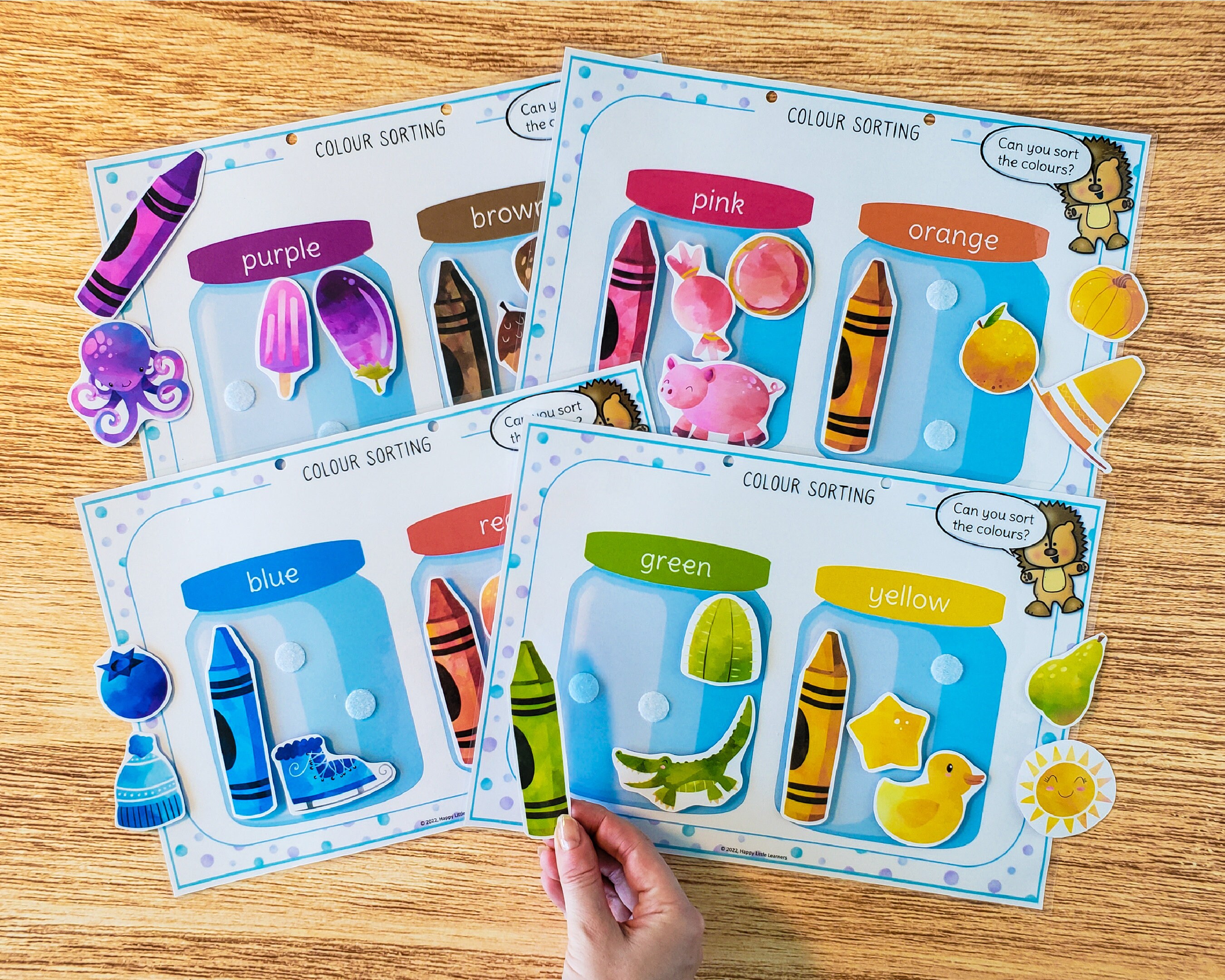 Toddler Activity Binder, Preschool Busy Book, Homeschool Learning ...