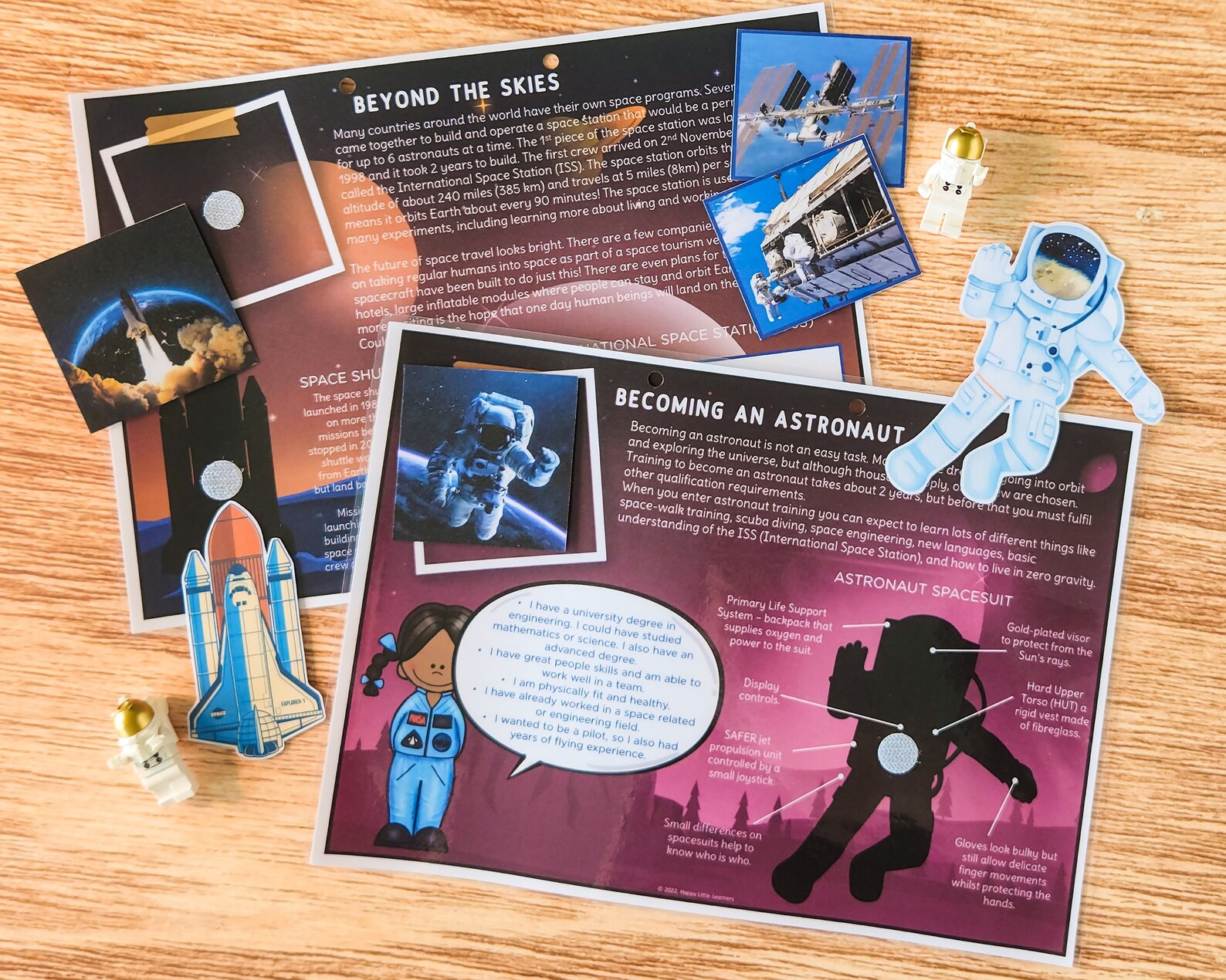 Printable Space Busy Book Activity Binder Printable Solar - Etsy