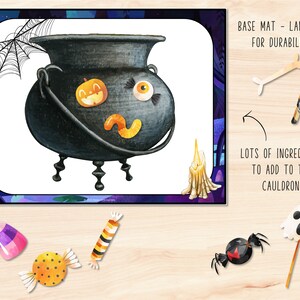 Halloween Potions Printable Toddler Activity, Halloween Spells Number ...