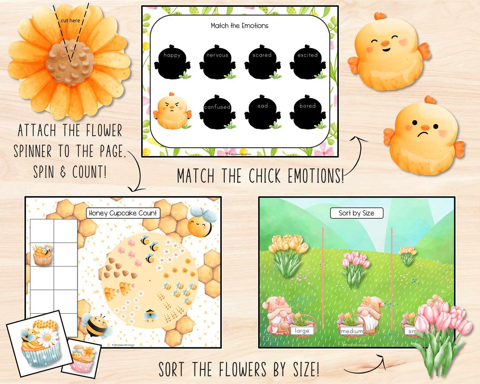 Spring Busy Book Printable, Homeschool Busy Book for Kids, Seasons Quiet Book for Preschool ...