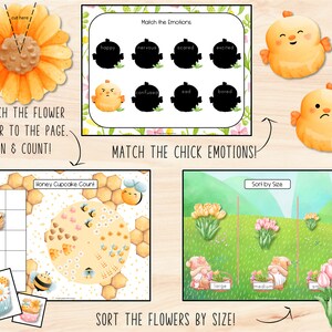 Spring Busy Book Printable, Homeschool Busy Book for Kids, Seasons ...