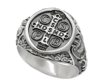 Catholic Signet Ring - Etsy