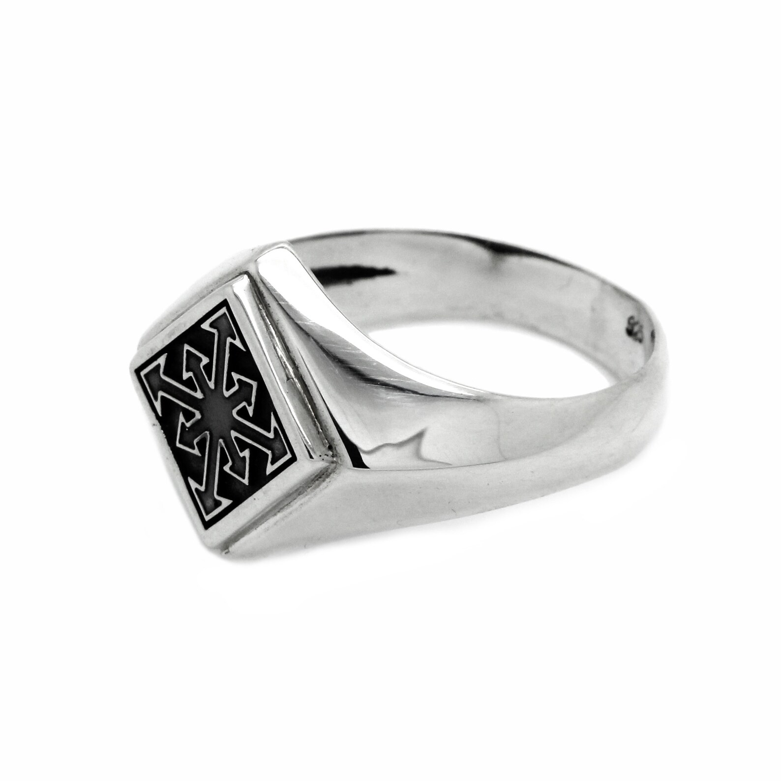 Chaos Magic Star Ring Unisex Silver 925 - Etsy