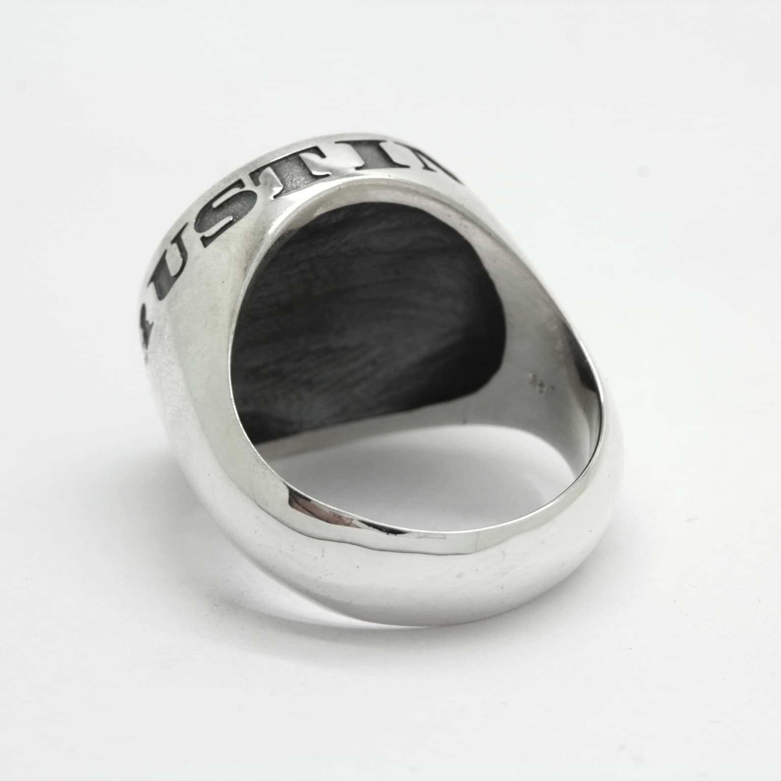 Benjamin Franklin Mens Sterling Silver Ring Signet - Etsy