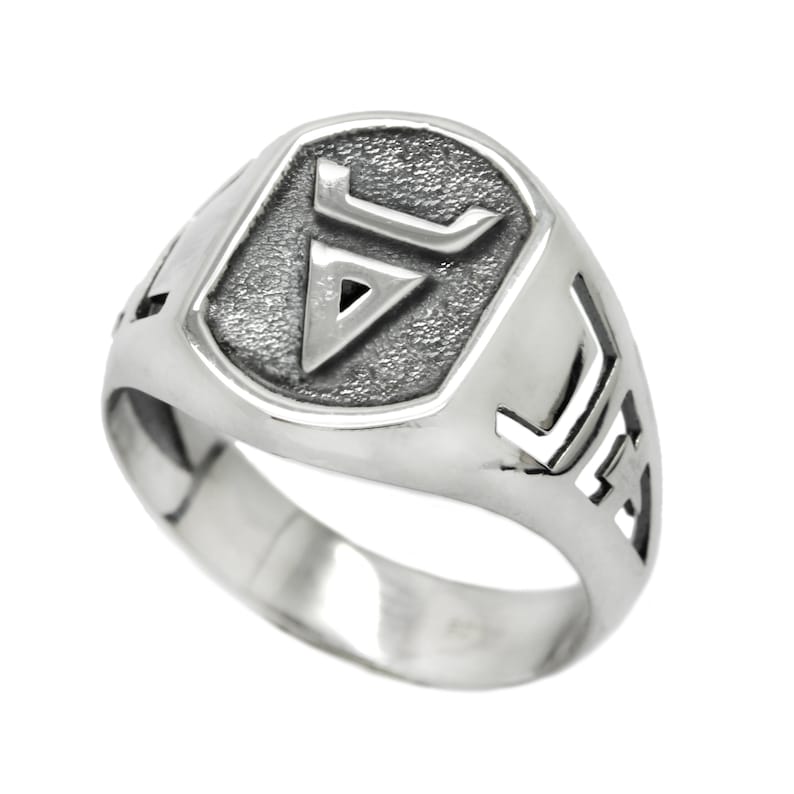 Veles Slavic Symbol Men Ring Silver 925 - Etsy
