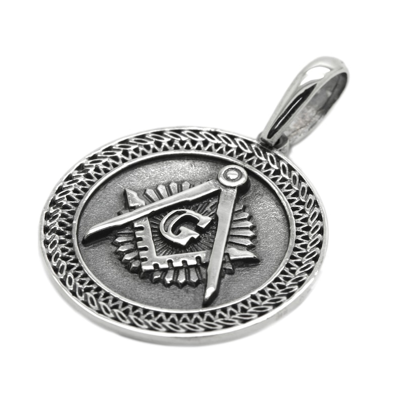 Masonic Great G Compass and Square G Men's Pendant - Etsy