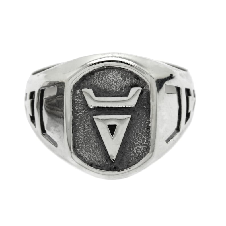 Veles Slavic Symbol Men Ring Silver 925 - Etsy