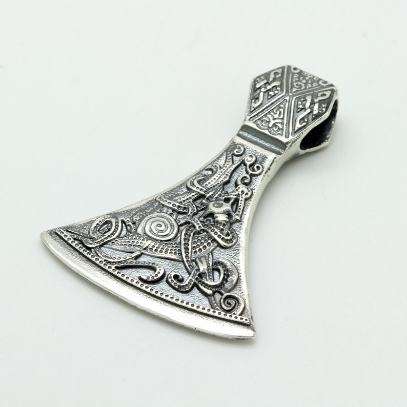 Perun Axe Slavic Amulet Silver 925 - Etsy
