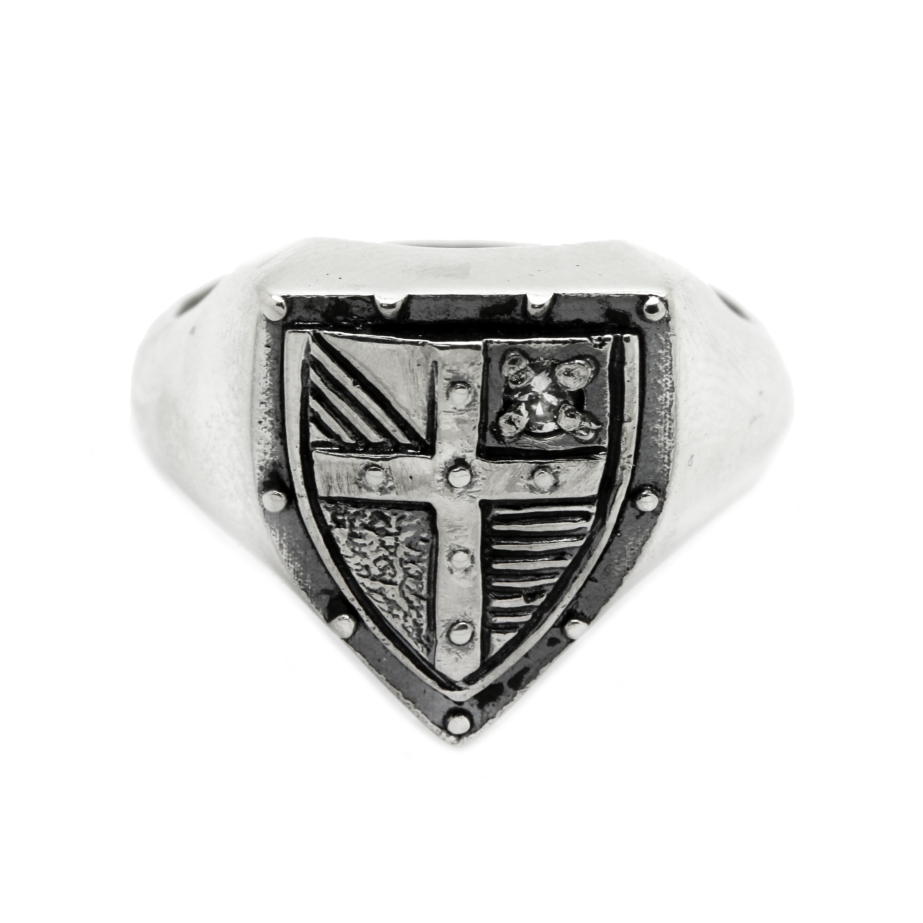 Varangian Knight's Shield Signet Sterling Silver 925 - Etsy