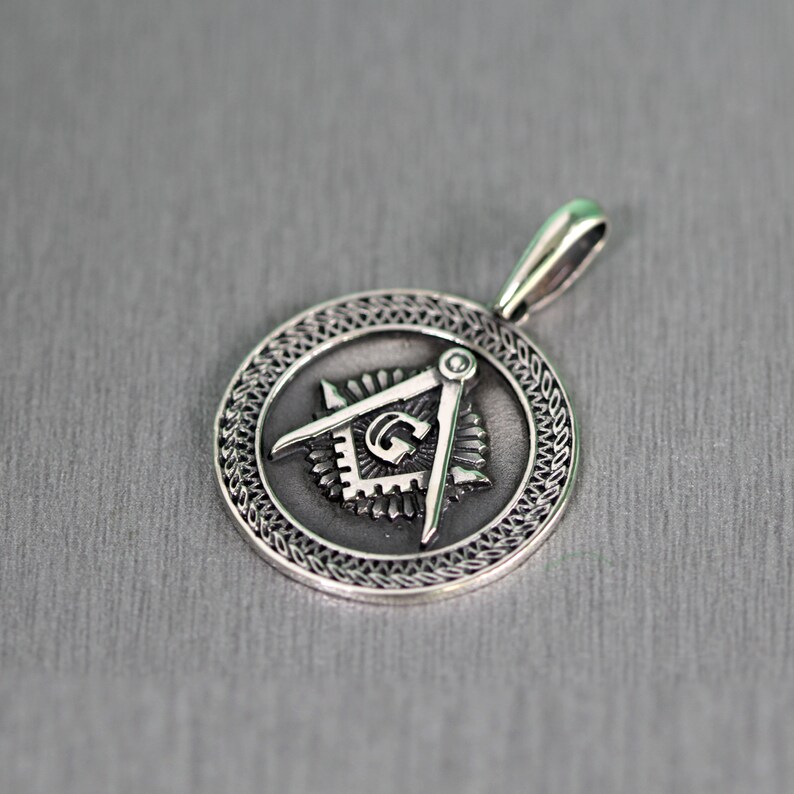 Masonic Great G Compass and Square G Men's Pendant - Etsy