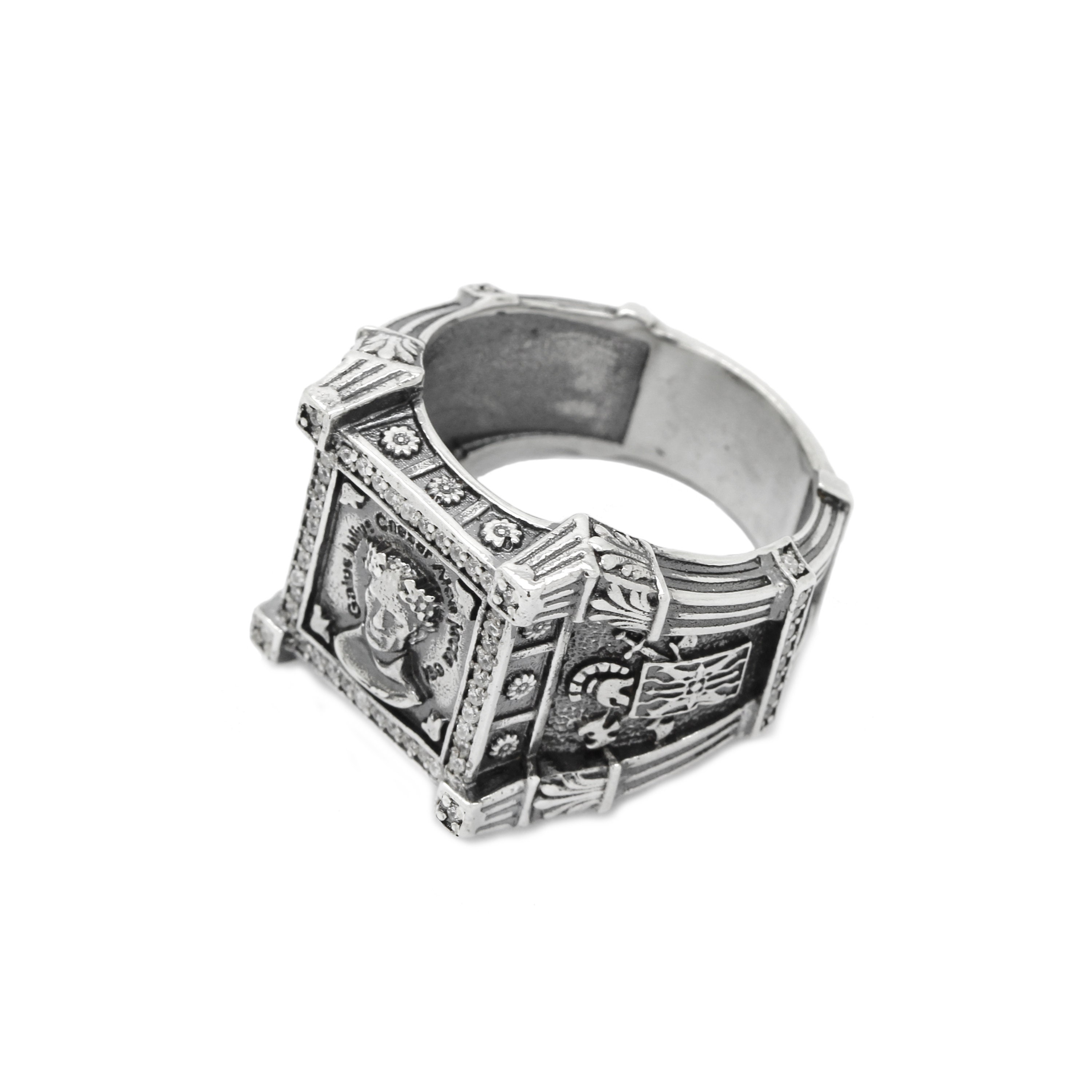 Gaius Julius Caesar Alea Iacta Est Roman Emperor Ring Man - Etsy