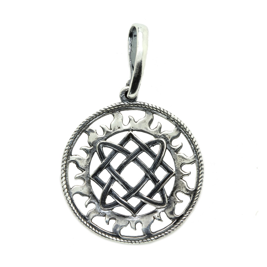 Star of Lada Woman Pendant Silver 925 - Etsy