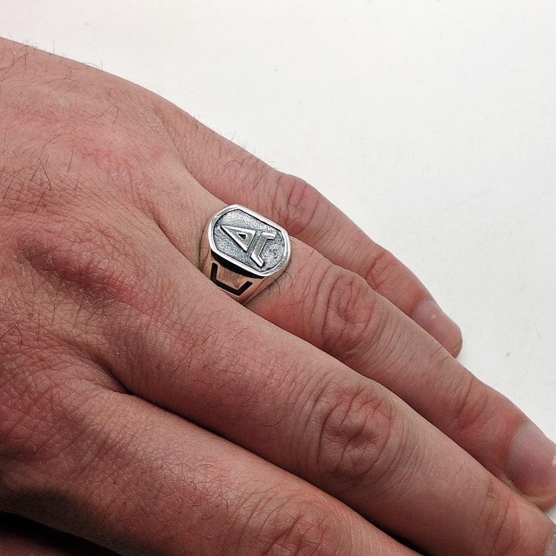 Veles Slavic Symbol Men Ring Silver 925 - Etsy