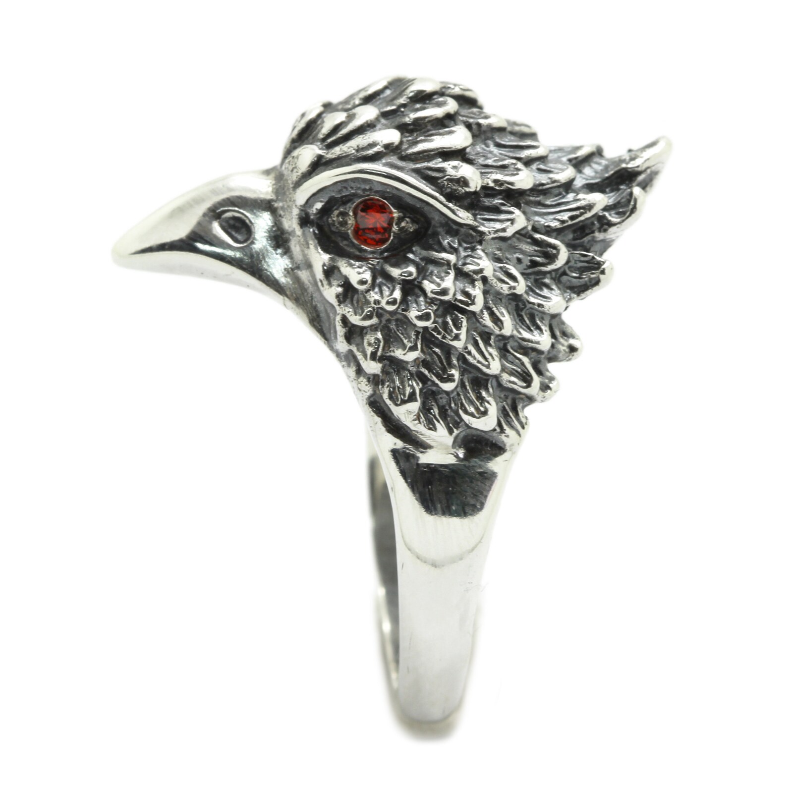 Crow Woman's Ring Silver 925 | Etsy