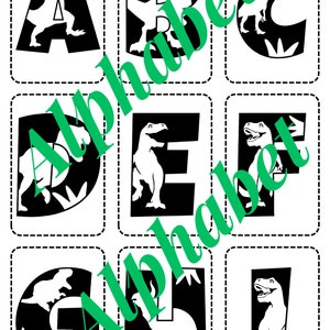 Dinosaur Number Snap Card Game Dinosaur Alphabet Snap Card Game ...