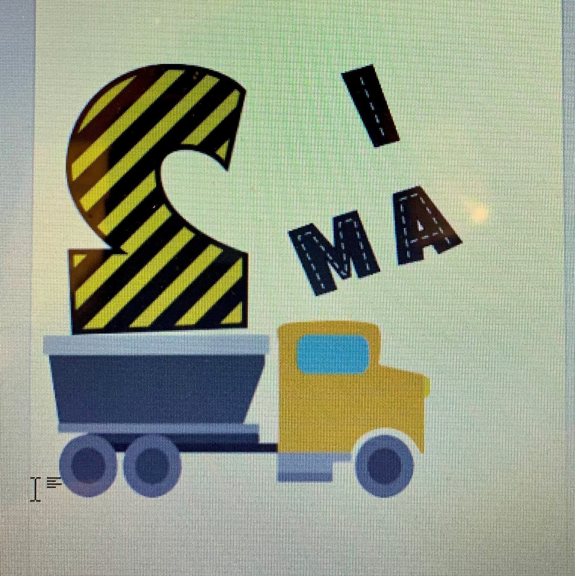 Printable Transfer, I Am 2 Truck Design Transfer for T-shirt, Bag Etc ...