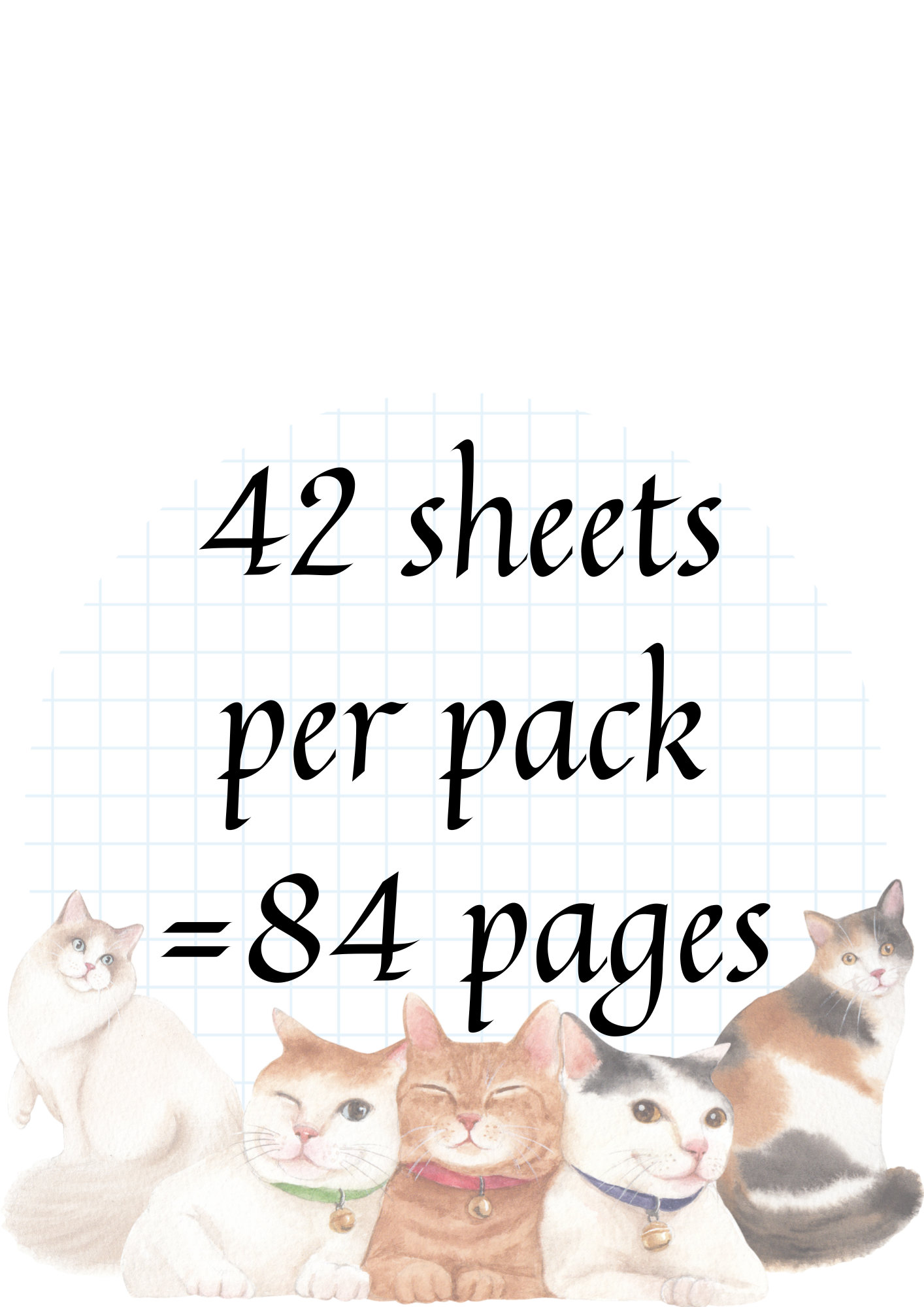 Cat Writing Paper Unique Cat Gift Idea Cat Lover Christmas - Etsy