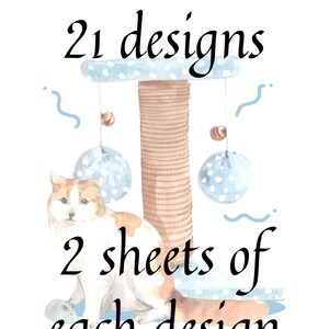 Cat Writing Paper Unique Cat Gift Idea Cat Lover Christmas - Etsy