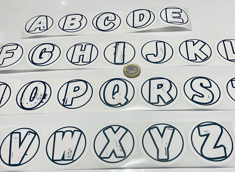 Alphabet Stickers | Superhero Alphabet Labels | Letter Stickers ...