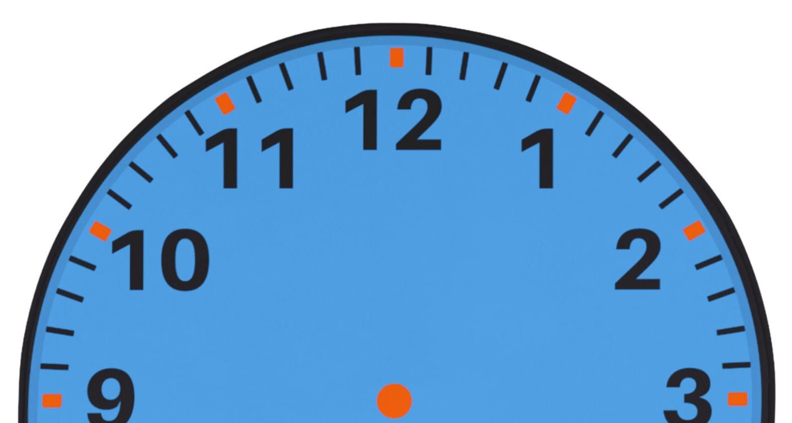 Tell the Time Clock, Magnetic Clock, Learn How to Tell the Time, Large ...