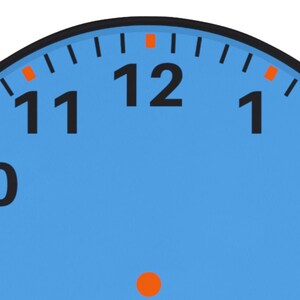 Tell the Time Clock, Magnetic Clock, Learn How to Tell the Time, Large ...