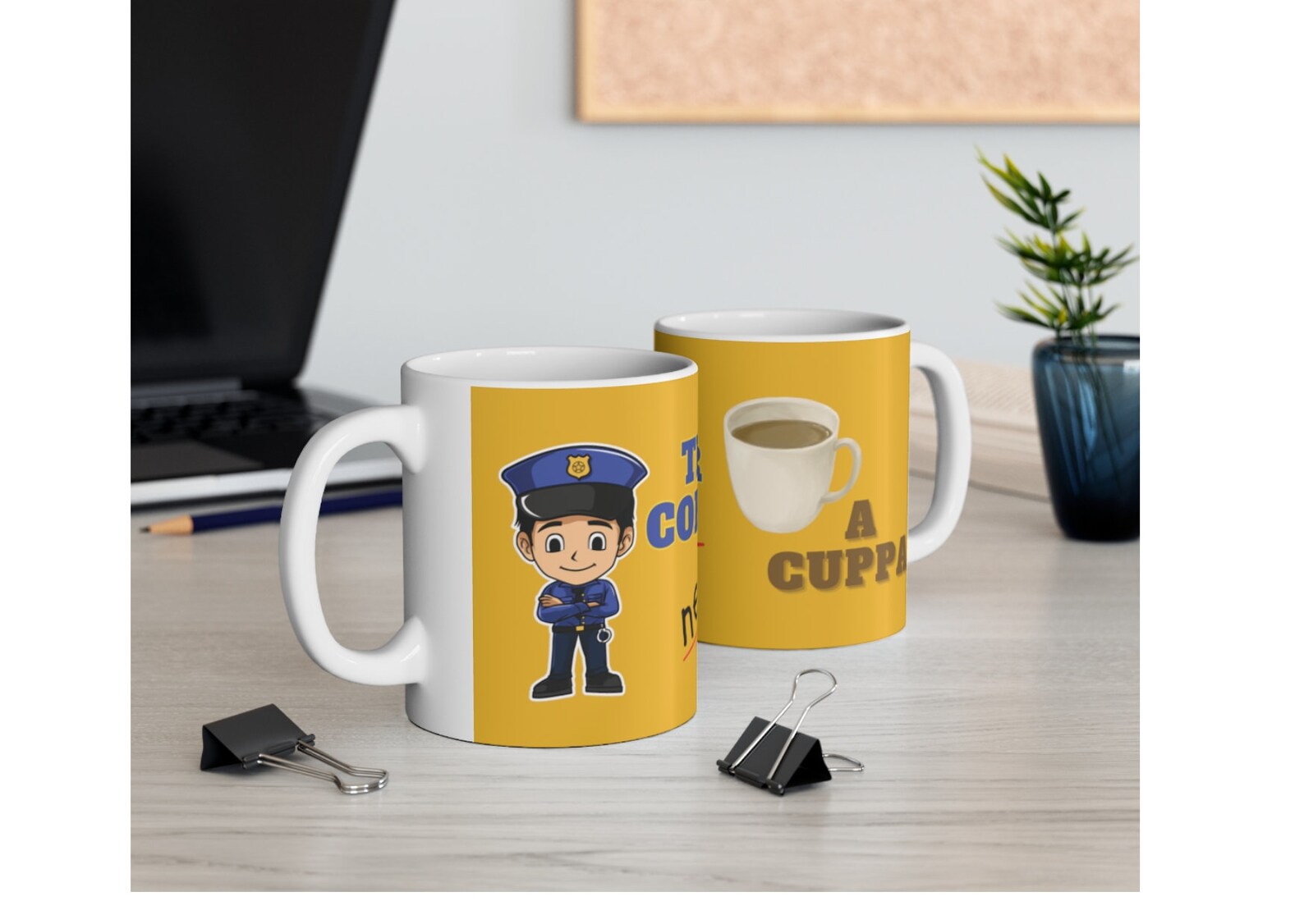 Policeman Mug, Gift for Copper, Cop Cup, Funny Police Mug, Emergency ...