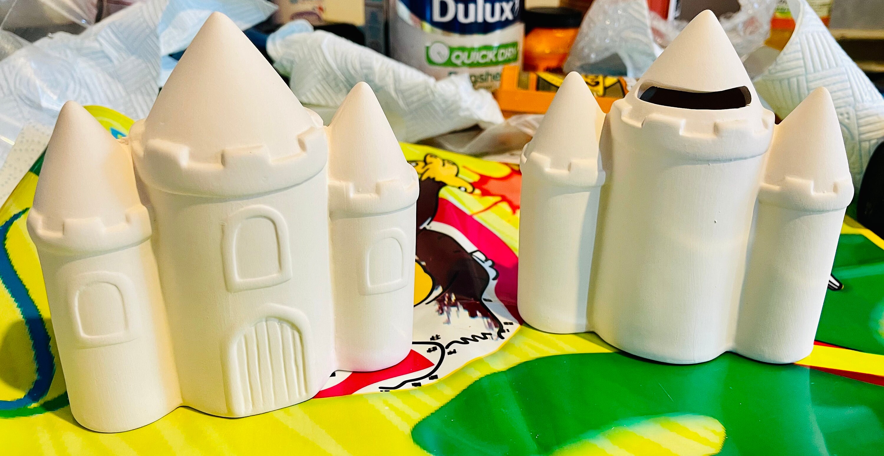 Castle Palace Money Box, Piggy Bank, Coin Bank, Knight’s Castle ...
