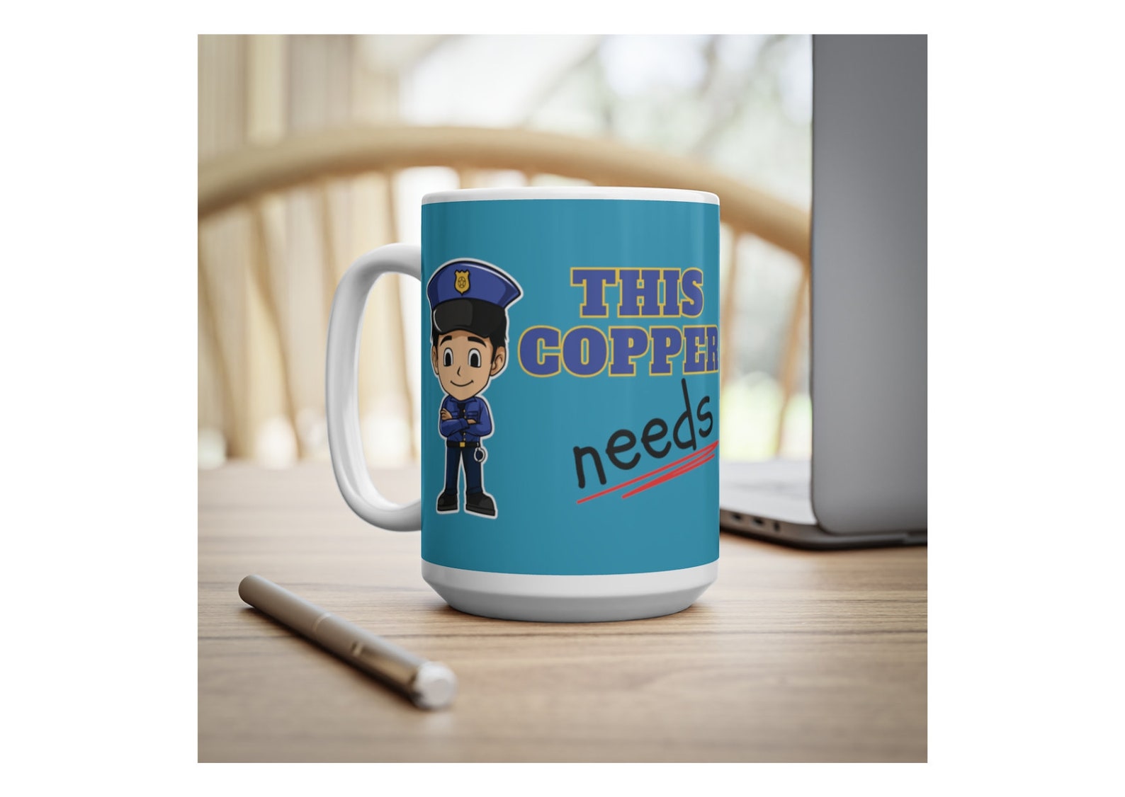 Policeman Mug, Gift for Copper, Cop Cup, Funny Police Mug, Emergency ...