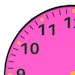 Tell the Time Clock, Magnetic Clock, Learn How to Tell the Time, Large ...