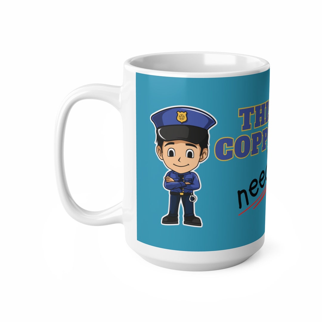 Policeman Mug, Gift for Copper, Cop Cup, Funny Police Mug, Emergency ...